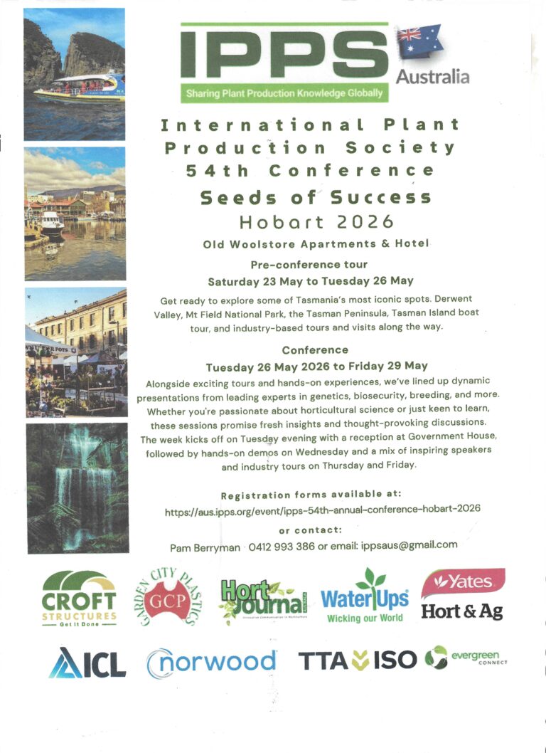 IPPS 54th Annual Conference Hobart 2026 – Tuesday 26th to Friday 29th ...
